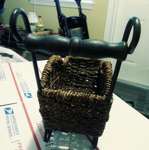 Pier 1 | Accents | Vintage Wicker Display Stand | Poshmark